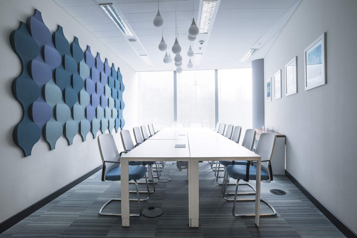 FLOW 3D Acoustic Soft Wall Panel | Dynamic Sound Absorption – Fluffo UK