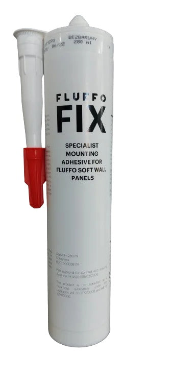 Fluffo Fix Adhesive | High-Strength Glue for Acoustic Panels – Fluffo UK